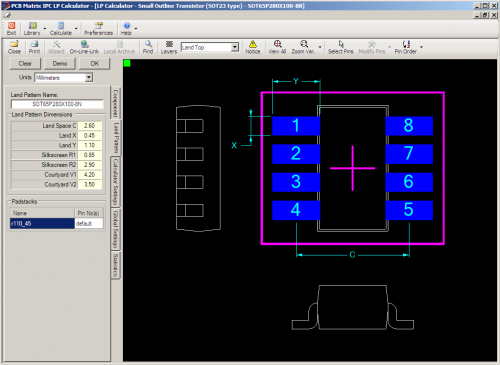 Free IPC-7351 Land Pattern Calculator | MightyOhm